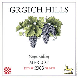 2003 Grgich Hills Estate Merlot, Napa : Vinography