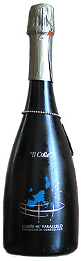 NV Il Colle "Cuvée 46Â° Parallelo" Prosecco, Conegliano, Italy : Vinography