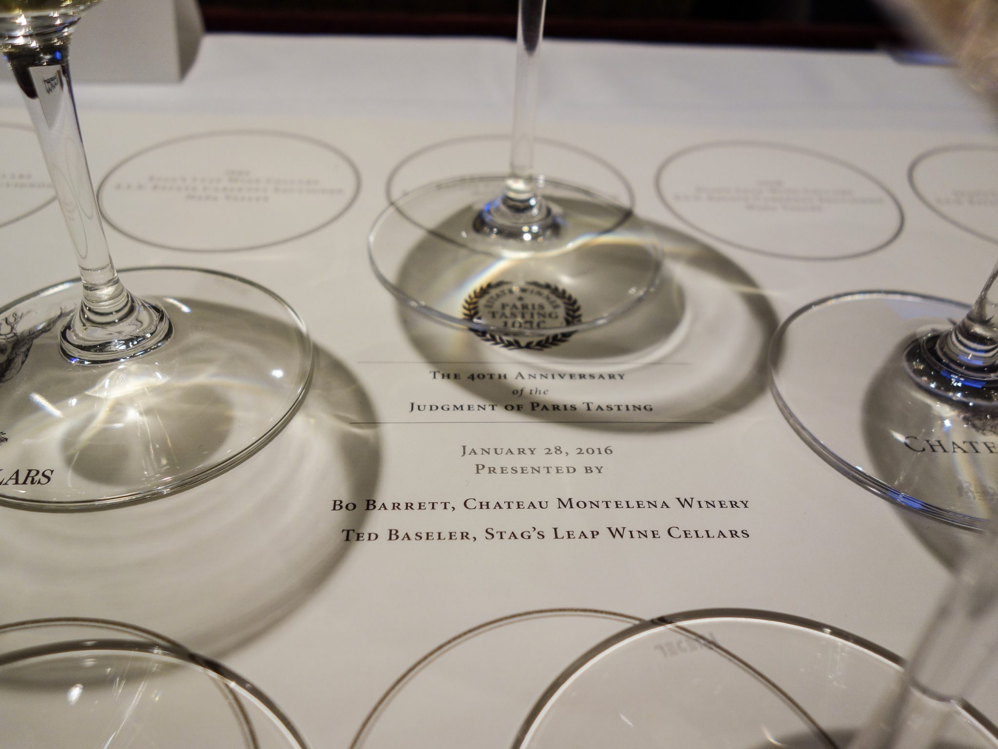 Flavors of a World-Changing Wine Event: Celebrating the Judgment of ...