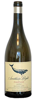 2002 Southern Right Pinotage, Western Cape, South Africa : Vinography